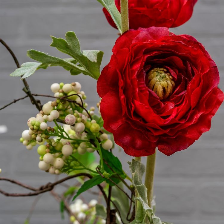 HTI-Living Ranunkel 2er Set Rot Flora online bestellen | Thalia