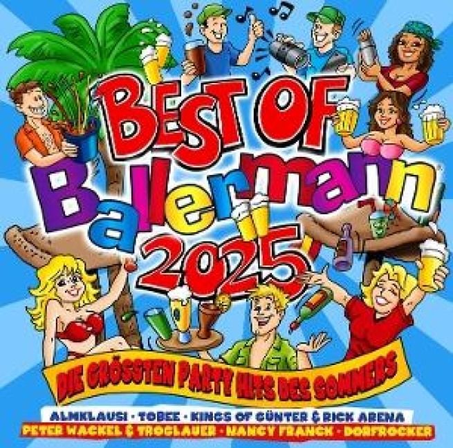 Best Of Ballermann 2025-Die Grössten Party Hits von Various auf CD ...