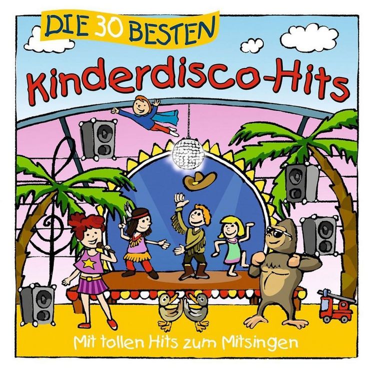 "Die 30 besten Kinderdisco-Hits" von K. & Die Kita-Frösche S. & Glück ...