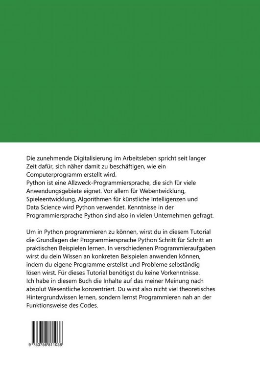 "Python-Tutorial" online kaufen