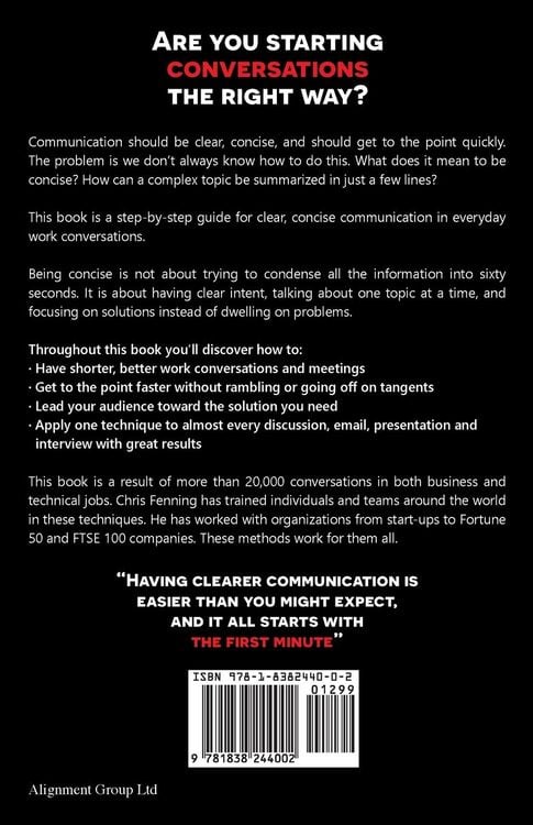 "The First Minute" auf Englisch kaufen