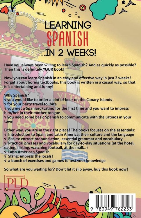 Learning Spanish for adults made easy... in 2 weeks! online bestellen