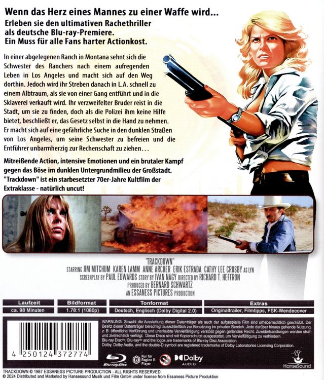 Trackdown - Keine Gnade, Mr. Dee von Richard T. Heffron - Blu-ray | Thalia