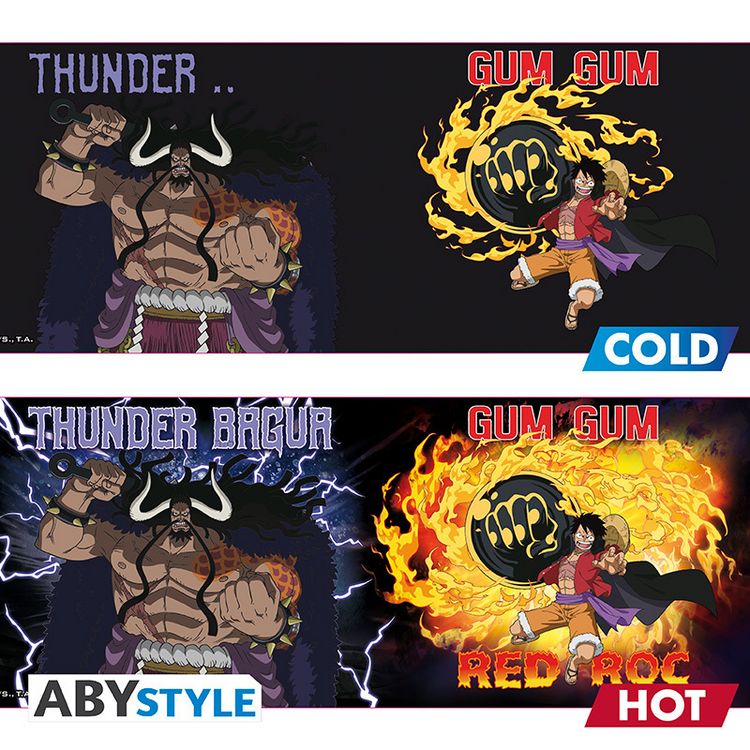 ONE PIECE - Mug Heat Change - 460 ml -Luffy vs Kaidou-cardboard box kaufen