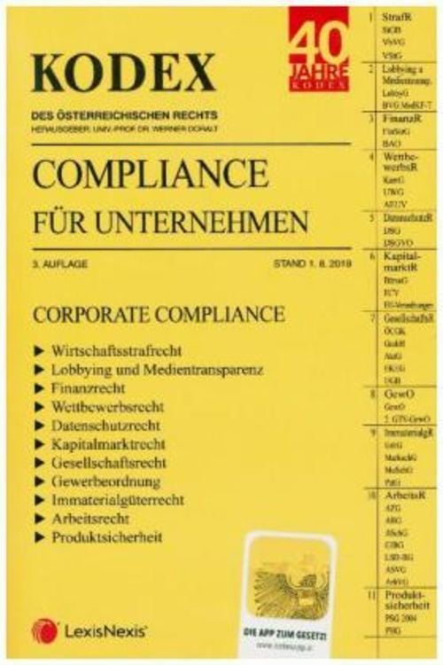 "KODEX Compliance für Unternehmen 2019/20" online kaufen