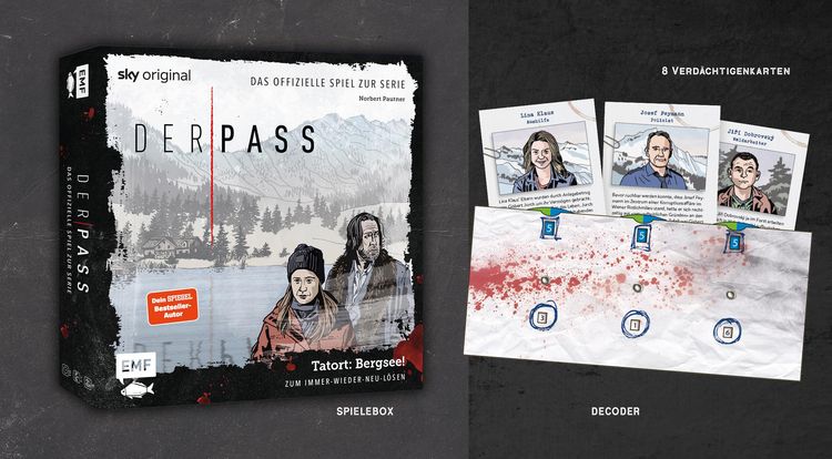 Der Pass – Tatort: Bergsee! Das offizielle Spiel zur Serie kaufen