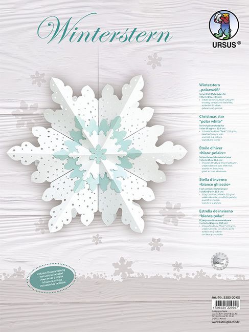 URSUS Winterstern, polarweiß/eisblau kaufen