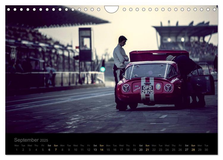 "Classic TVR Racing (Wall Calendar 2025 DIN A4 landscape), CALVENDO 12 ...