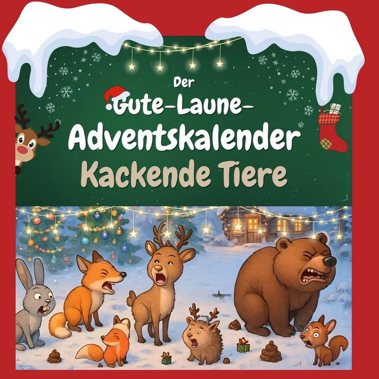 "Der Gute-Laune-Adventskalender Kackende Tiere" online kaufen