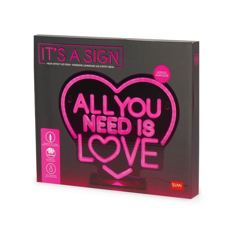 Legami Neon Effekt LED-Schild - It's a sign kaufen