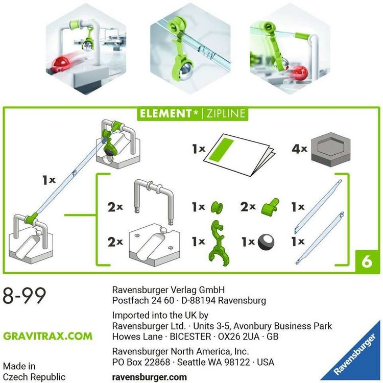 Ravensburger - GraviTrax Element Zipline kaufen - Spielwaren | Thalia