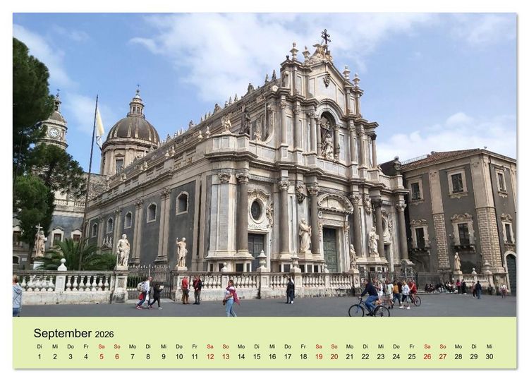 "Sizilien und die Liparischen Inseln (Wandkalender 2026 DIN A4 quer ...