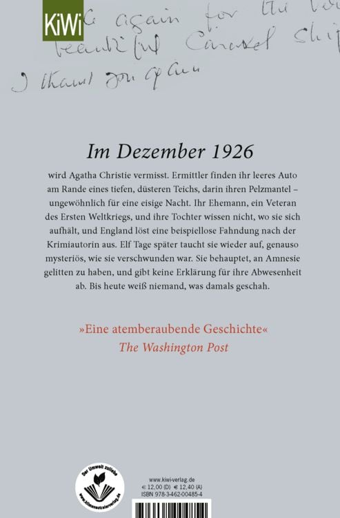 "Mrs Agatha Christie" online kaufen