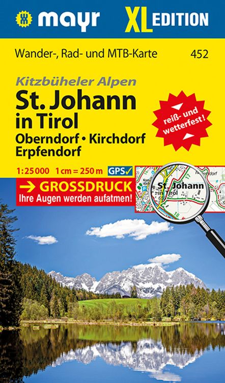 "Mayr Wanderkarte Olympiaregion Seefeld XL 1:25.000" online kaufen