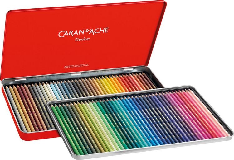 CARAN D'ACHE Farbstifte Supracolor(TM) Soft, 80 Farben . | Orell Füssli