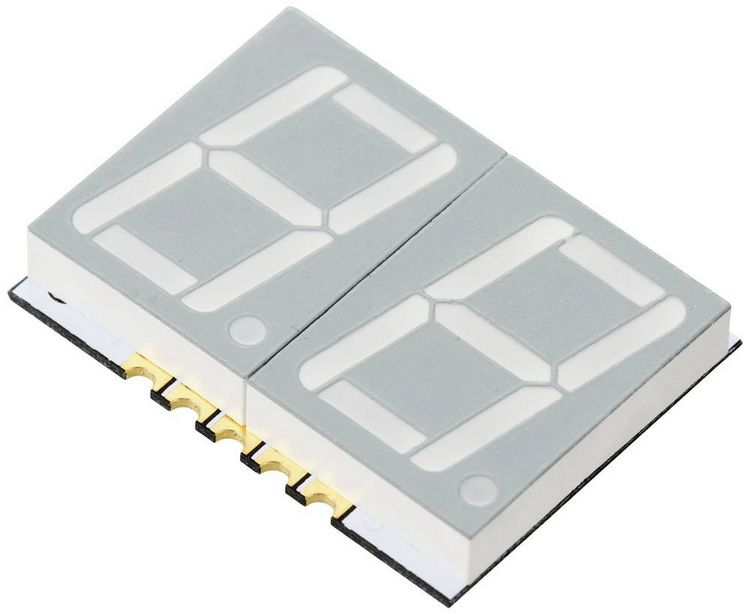 TRU COMPONENTS SMD-LED Gelb 16 mcd Zweiziffern-Display kaufen