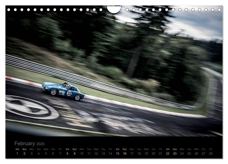 "Classic TVR Racing (Wall Calendar 2025 DIN A4 landscape), CALVENDO 12 ...