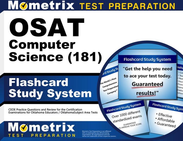 Osat Computer Science (181) Flashcard Study System online bestellen