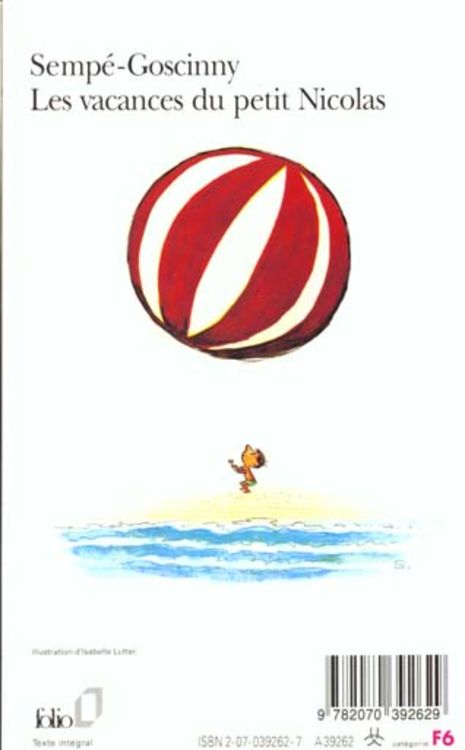 "Les vacances du petit Nicolas" auf Französisch kaufen