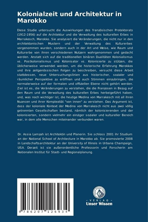 "Kolonialzeit und Architektur in Marokko" online kaufen