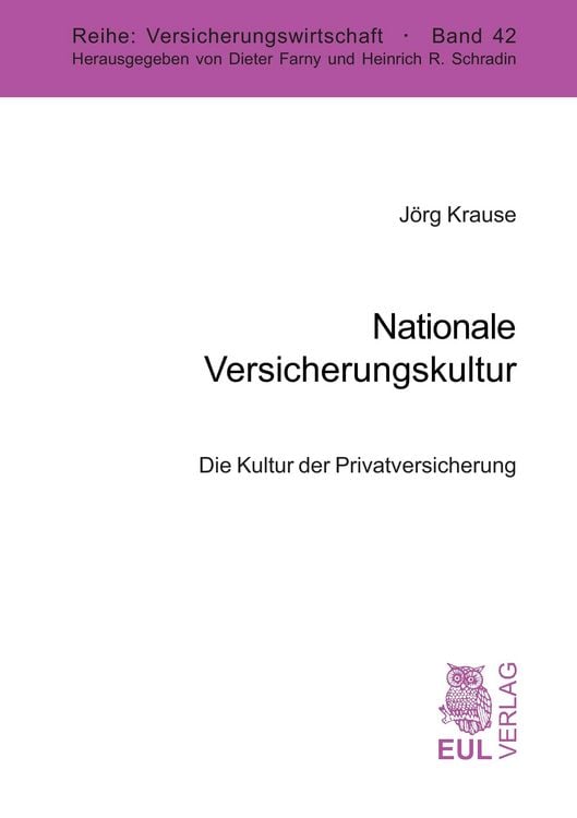 "Nationale Versicherungskultur" online kaufen