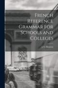 French Reference Grammar for Schools and Colleges - Englisch Schulbuch ...