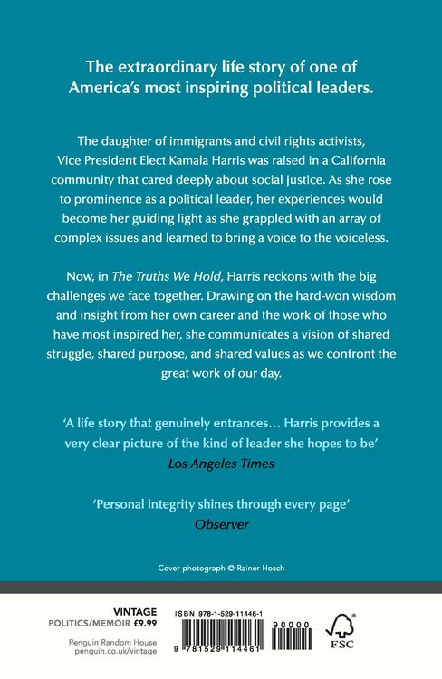 "The Truths We Hold" von Kamala Harris Buch auf Englisch - bücher.de