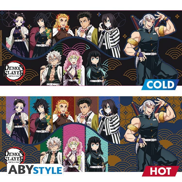 "DEMON SLAYER - Mug HeatChange- 460ml- Hashira S2- cardboard" online kaufen