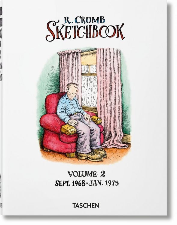 "Robert Crumb. Sketchbook Vol. 2. 1968–1975" auf Englisch kaufen
