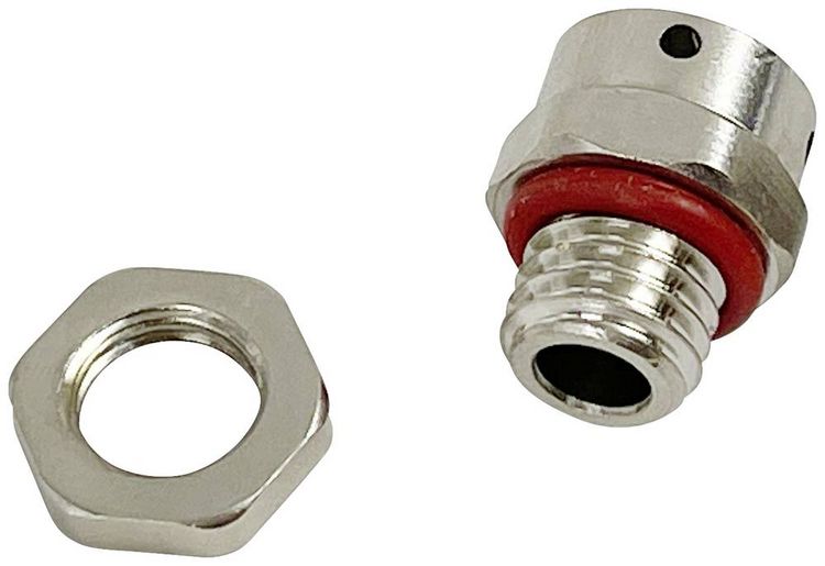 TRU COMPONENTS HX-BF-M10 Druckausgleichselement M10 Messing (vernickelt ...