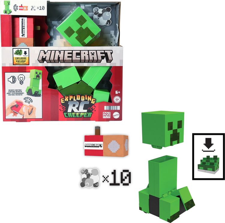 Minecraft Exploding Rc Creeper Kaufen Spielwaren Thalia