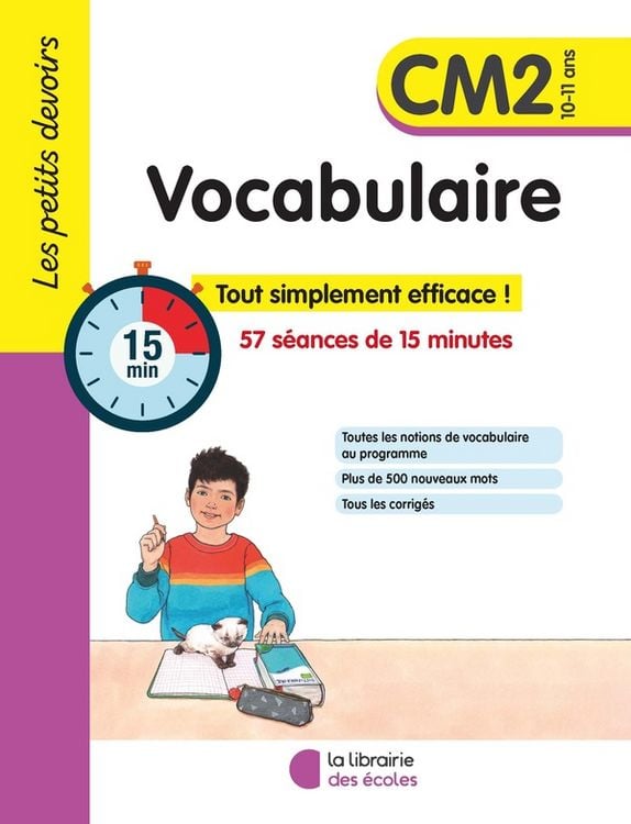 "Petits devoirs vocabulaire cm2" auf Französisch kaufen