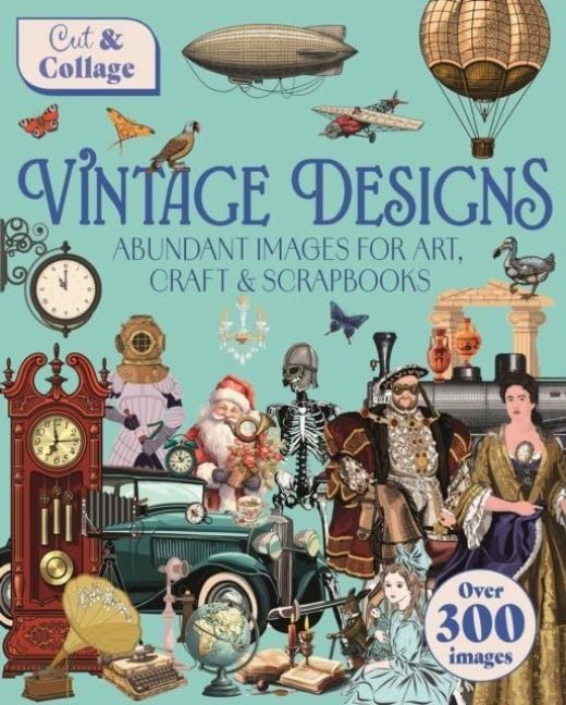 "Cut & Collage Vintage Designs" auf Englisch kaufen
