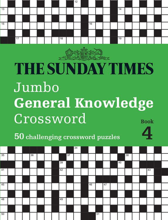 "The Sunday Times Jumbo General Knowledge Crossword Book 4" auf ...