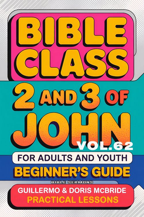 "Bible Class for Adults and Youth: Beginner's Guide - 2 and 3 of John (BIBLE CLASS FROM SCRATCH ...