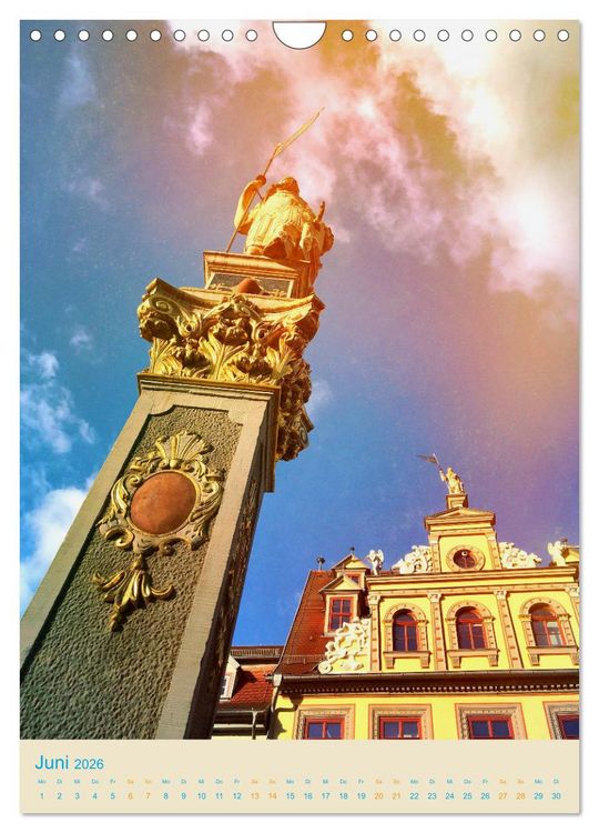 "ERFURT total cool (Wandkalender 2026 DIN A4 hoch), CALVENDO ...