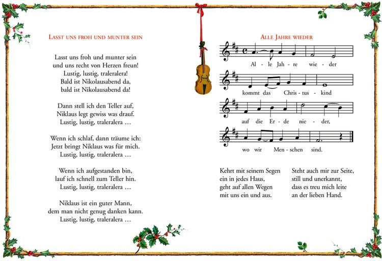 "Lasst uns froh und munter sein" online kaufen