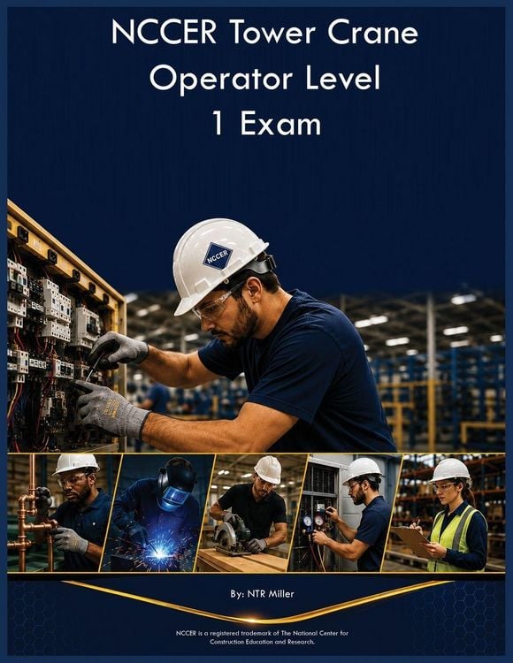 "NCCER Tower Crane Operator Level 1 Exam" auf Englisch kaufen