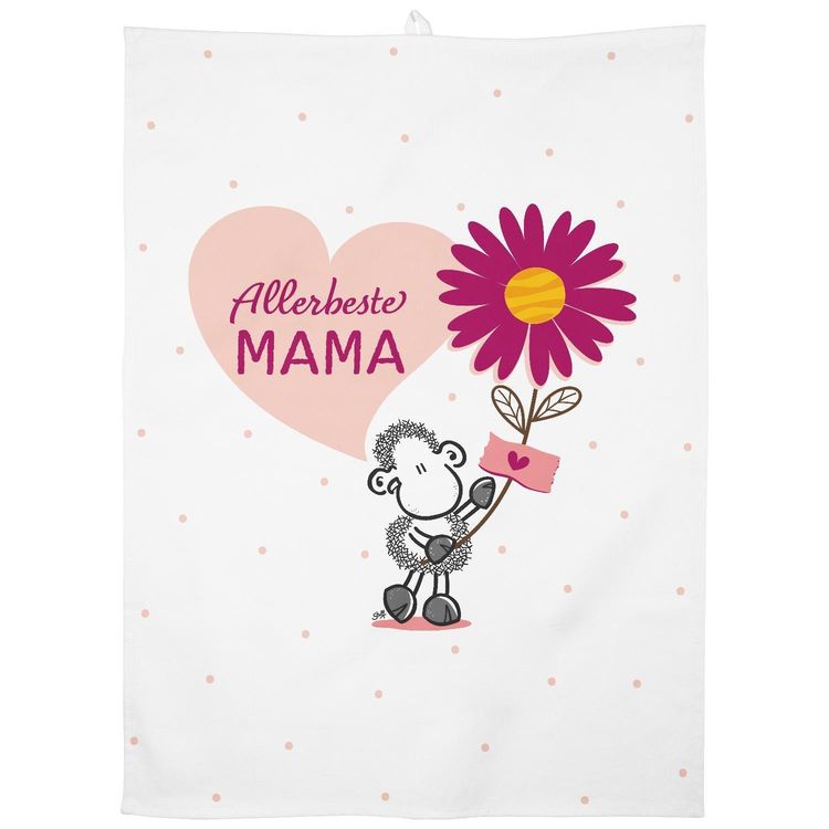Sheepworld Schürze-Geschirrtuch-Set Motiv "Allerbeste Mama" online ...