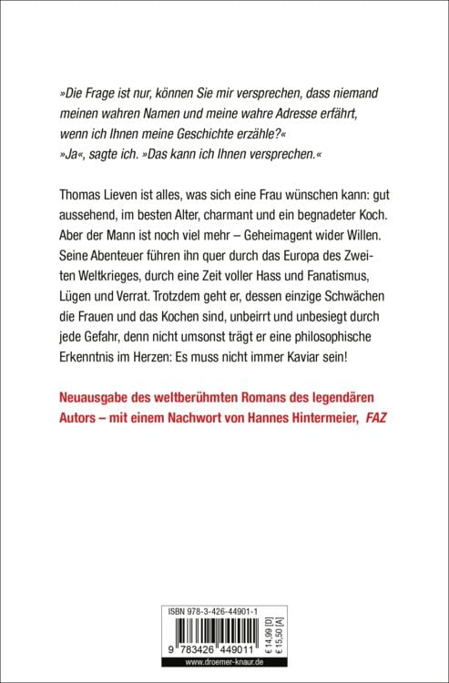 "Es muß nicht immer Kaviar sein" online kaufen