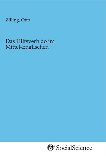 "Das Hilfsverb do im Mittel-Englischen" online kaufen