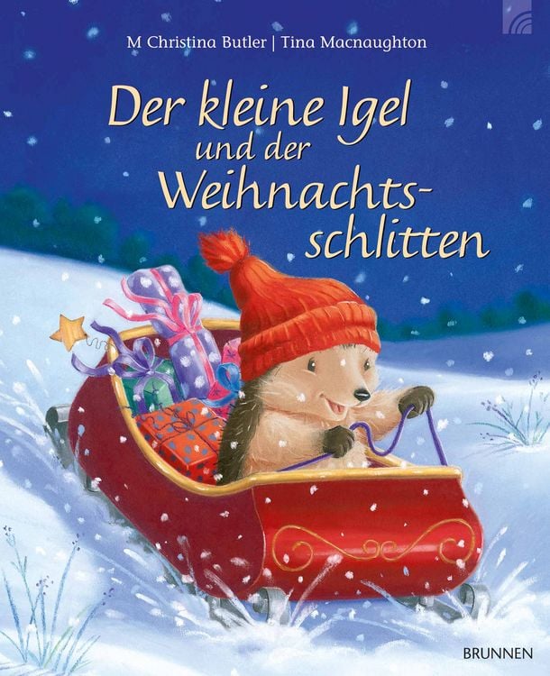 "Der kleine Igel und der Weihnachtsschlitten" von M. Christina Butler ...