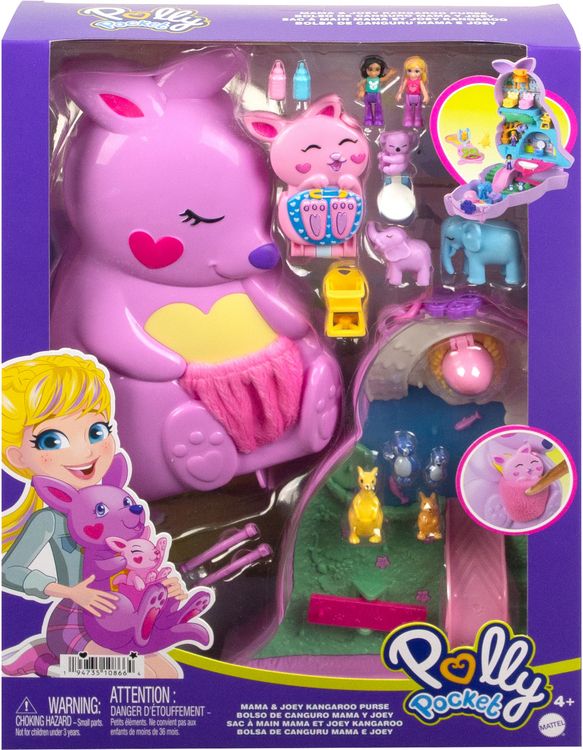 Polly Pocket Puppen Pollyville Urlaub im Rollkoffer Spielset kaufen ...