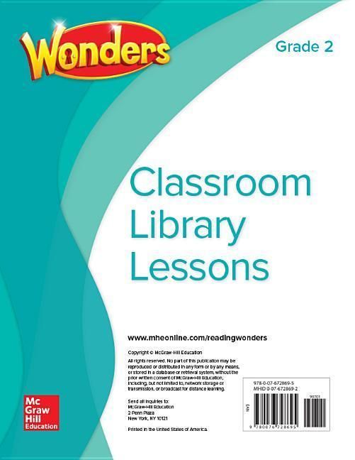 Wonders Classroom Library Lessons, Grade 2 online bestellen