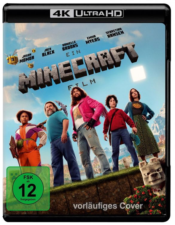 Ein Minecraft Film (4K Ultra HD) (+ Blu-ray) als Blu-ray kaufen