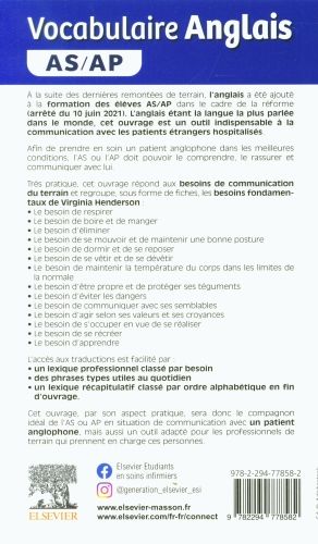 "Vocabulaire anglais AS-AP" auf Französisch kaufen