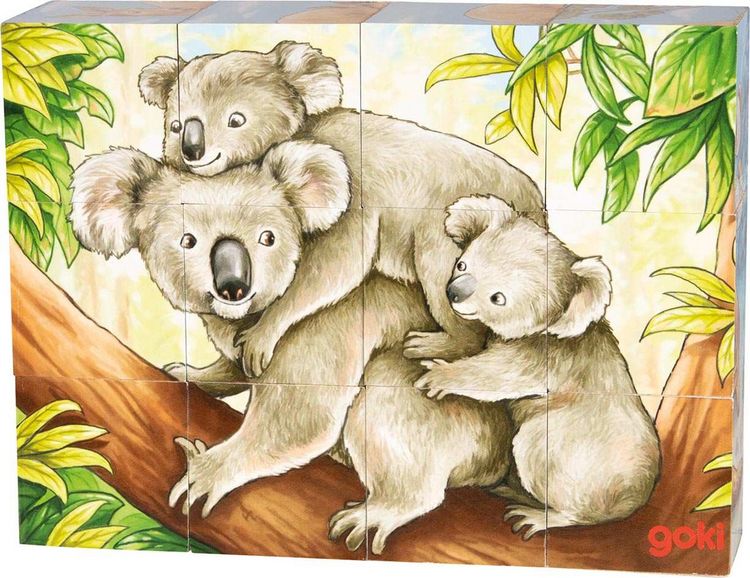 Goki 57450 - Schichtenpuzzle Elefant kaufen - Spielwaren | Thalia