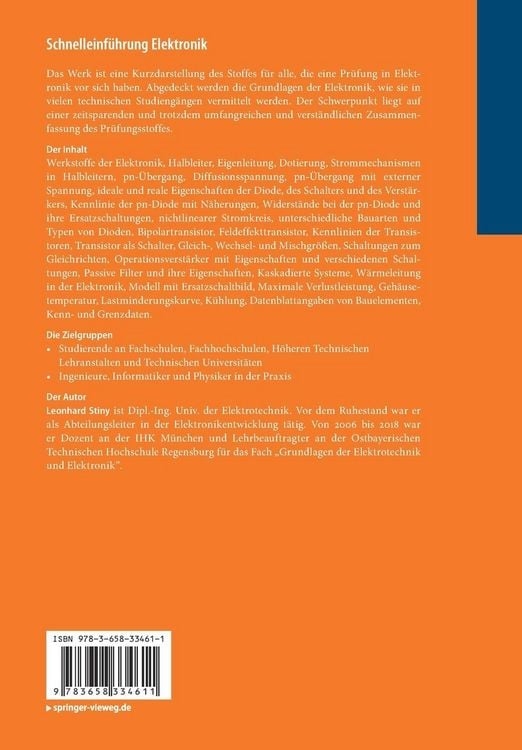 "Schnelleinführung Elektronik" online kaufen