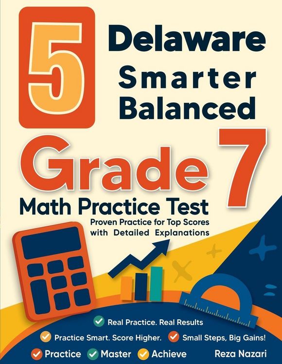 "5 Delaware Smarter Balanced Grade 7 Math Practice Tests" auf Englisch ...