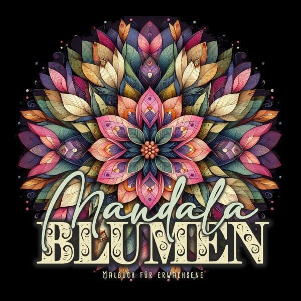 "Mandala Blumen Malbuch für Erwachsene" online kaufen